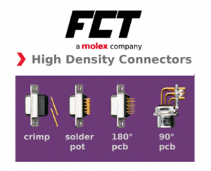 FCT’ den High Density Konnektörler - Çevik Bağlantı Teknolojileri